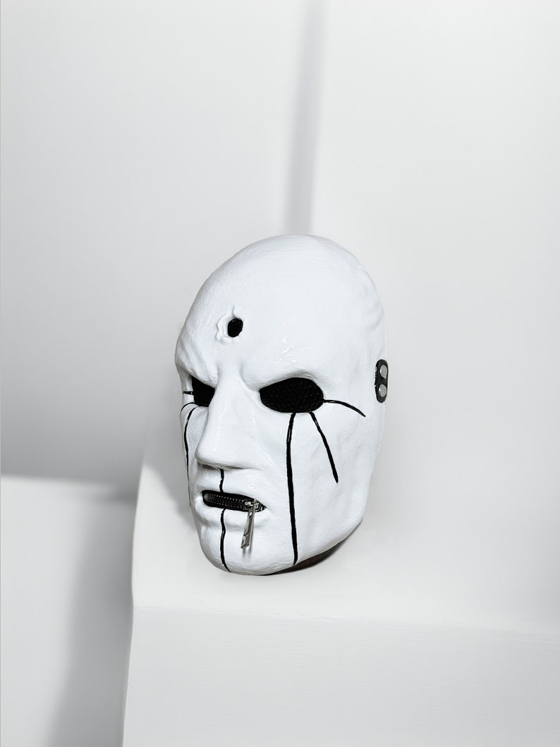 Slipknot Eloy Casagrande Mask - White and Black Mask - New Original ...