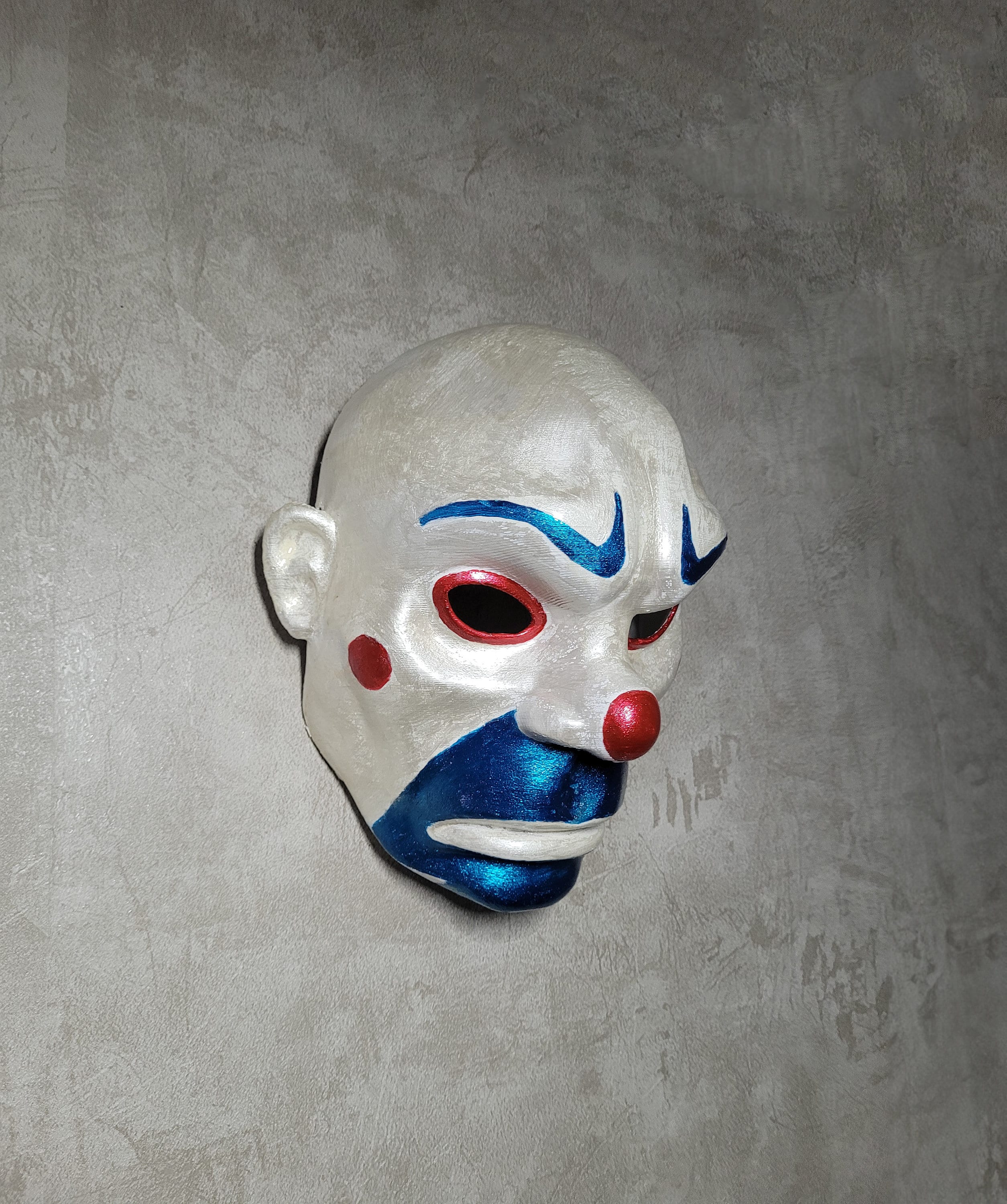The Joker Mask Joker Bozo Mask Cosplay Mask Halloween - Etsy