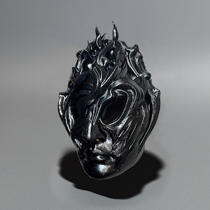 Mask of the Shadows - Dark Mask - Venetian Shadow Mask - Volatile Head ...