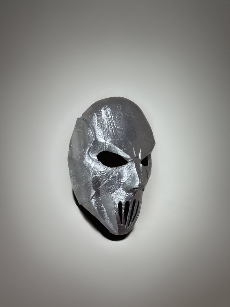 Slipknot Mick Thomson Silver Color Mask Metal Music Band Mask scary ...