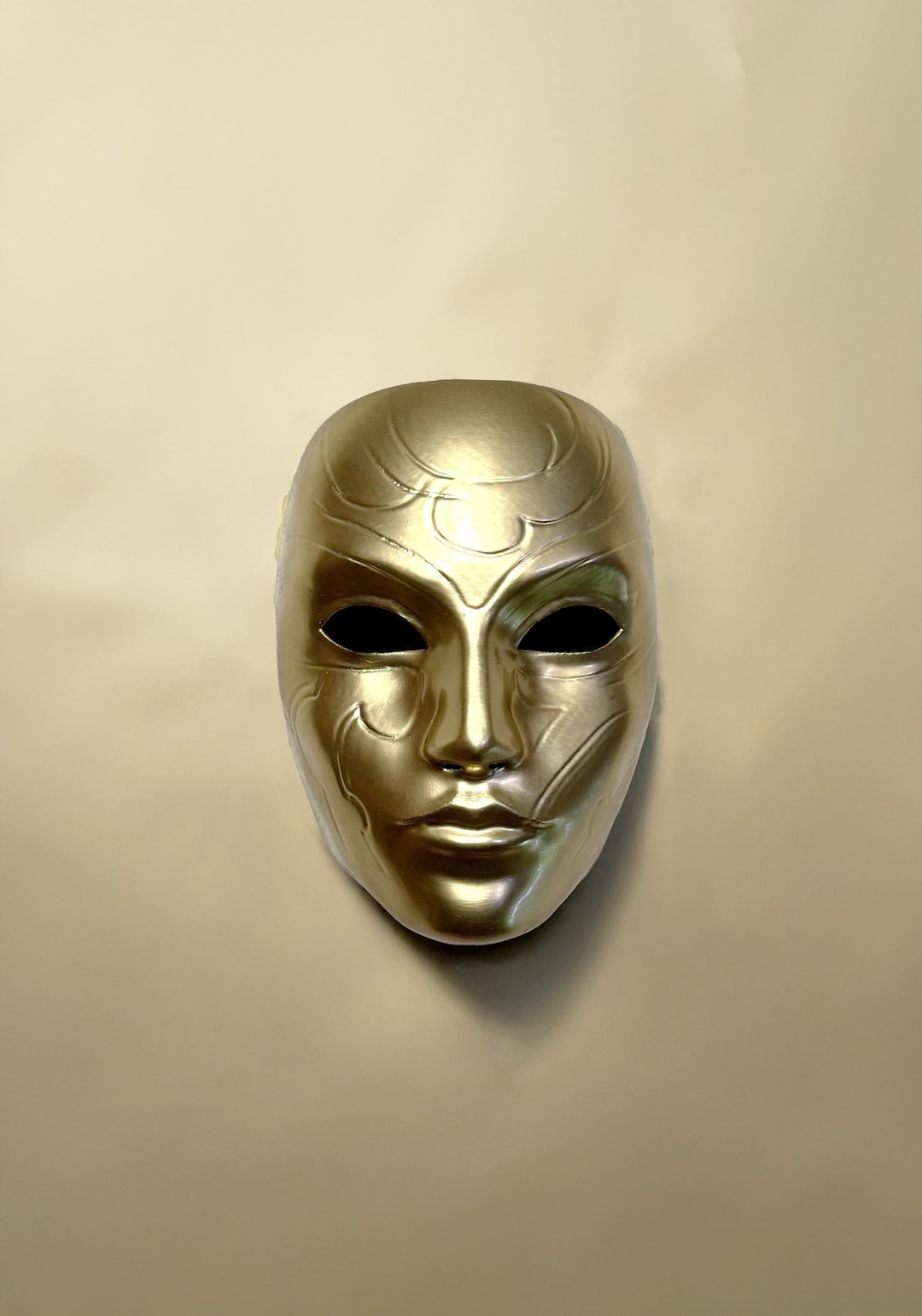League of Legends Noxus Katarina Gold Face Mask - Noxus Assassin Mask ...