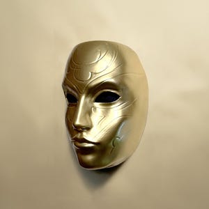League of Legends Katarina Mask: Gold Noxus Assassin Cosplay ...