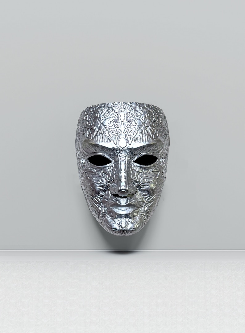 King Baldwin IV Kingdom of Heaven the Leper Embroidered Mask Ancient ...