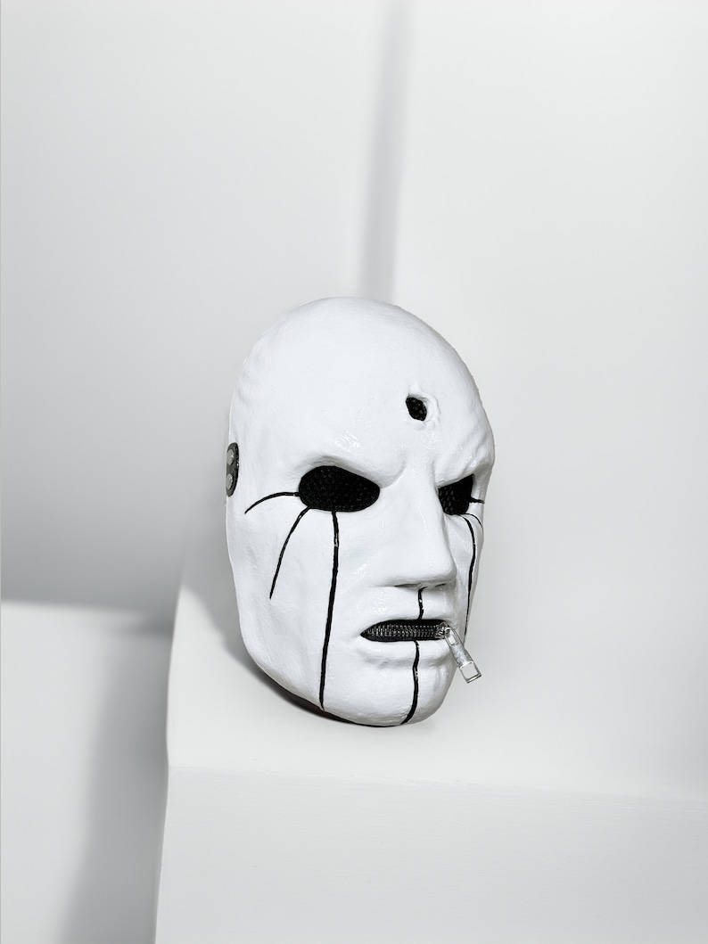 Slipknot Eloy Casagrande Mask - White and Black Mask - New Original ...