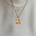 BTS OT7 Stainless Steel Necklace Gold and Silver Jewelry - Etsy