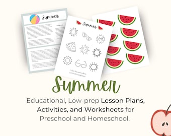 Garden Theme Printable Preschool Lesson Plans Printable Activities and ...