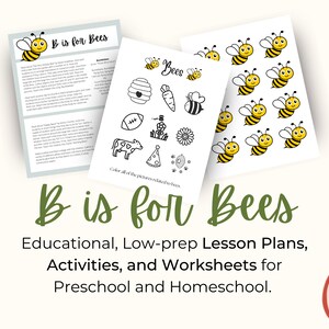 Bee Theme Printable Preschool Lesson Plans | Printable Activities and ...