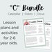 C Theme Preschool Curriculum Bundle | Homeschool Lesson Plan Bundle ...