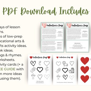 Toddler Valentine's Day Activities, Valentine's Day Printables ...