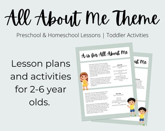 Kindness Theme Preschool Curriculum Printable Homeschool Lesson Plan ...