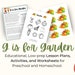Garden Theme Printable Preschool Lesson Plans | Printable Activities ...