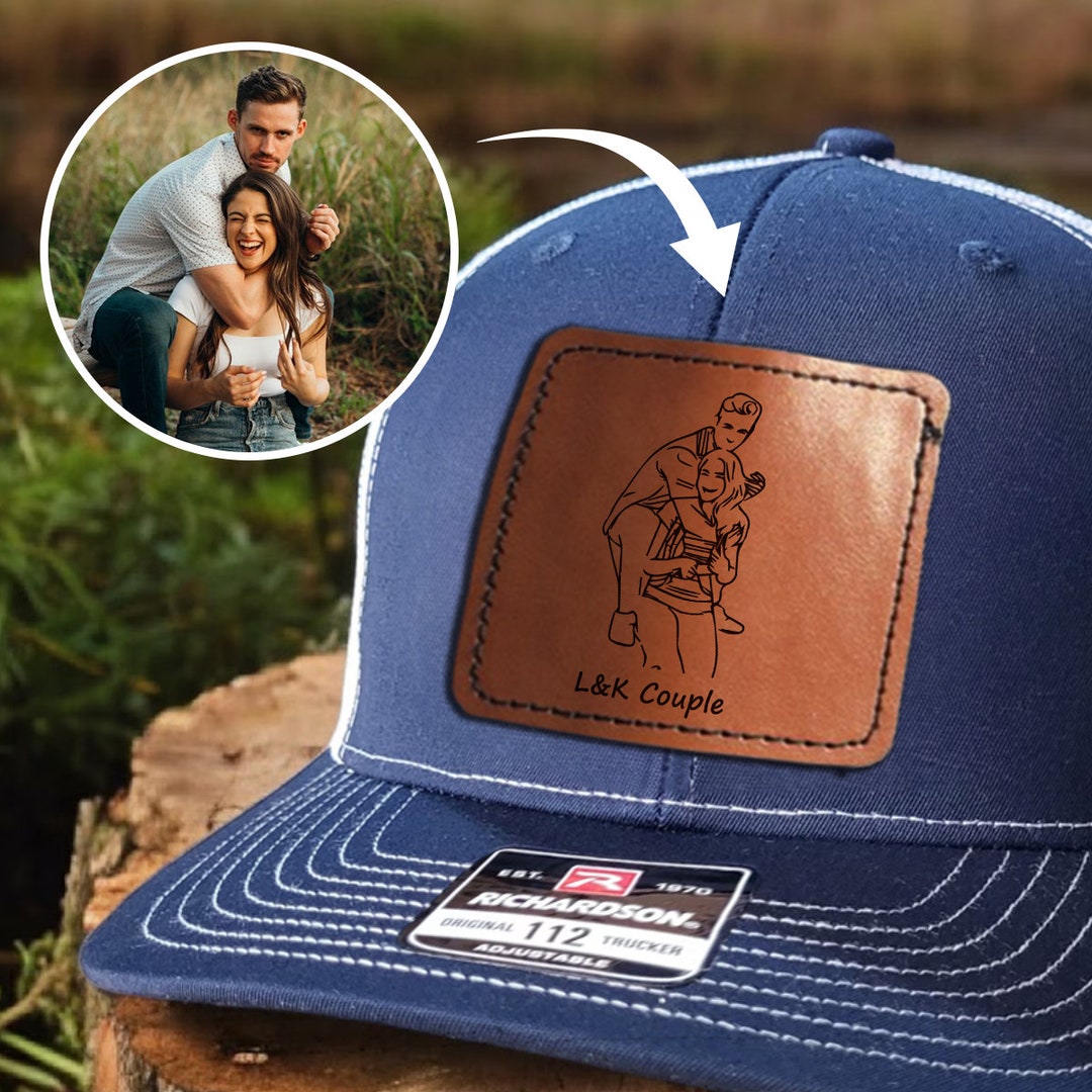 Custom Family Photo Hat Family Portrait From Photo Personalized Gift ...