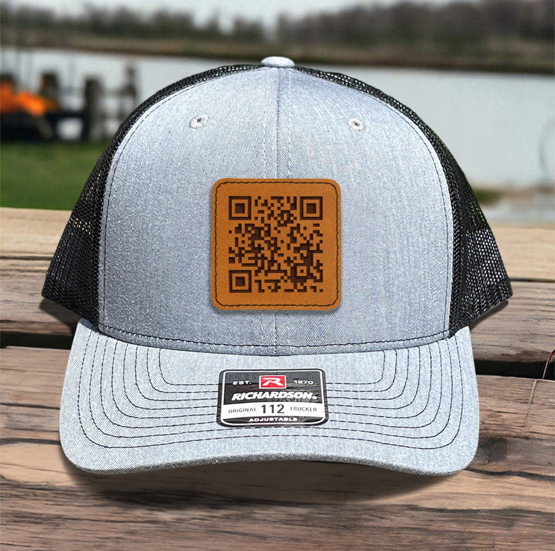 QR Code Hat Scan Me Hat Personalized Hat Fun & Unique Message Hat QR ...
