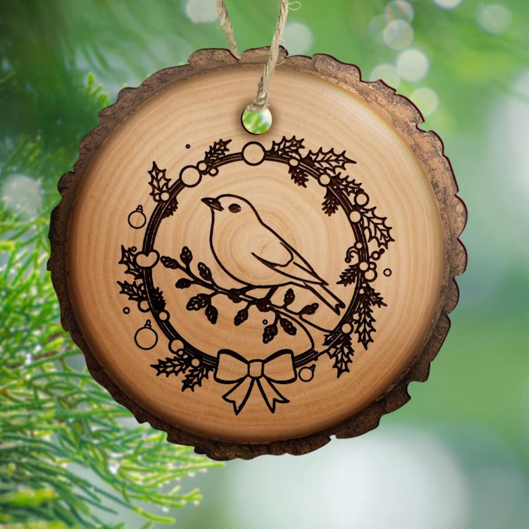 Christmas Robin Ornament Gifts for Animal Lover Decor Christmas Gift ...