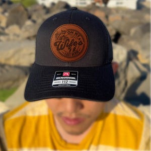 On My Wife's Last Nerve Hat Gift for Husband Adult Humor Hat Funny Gift ...