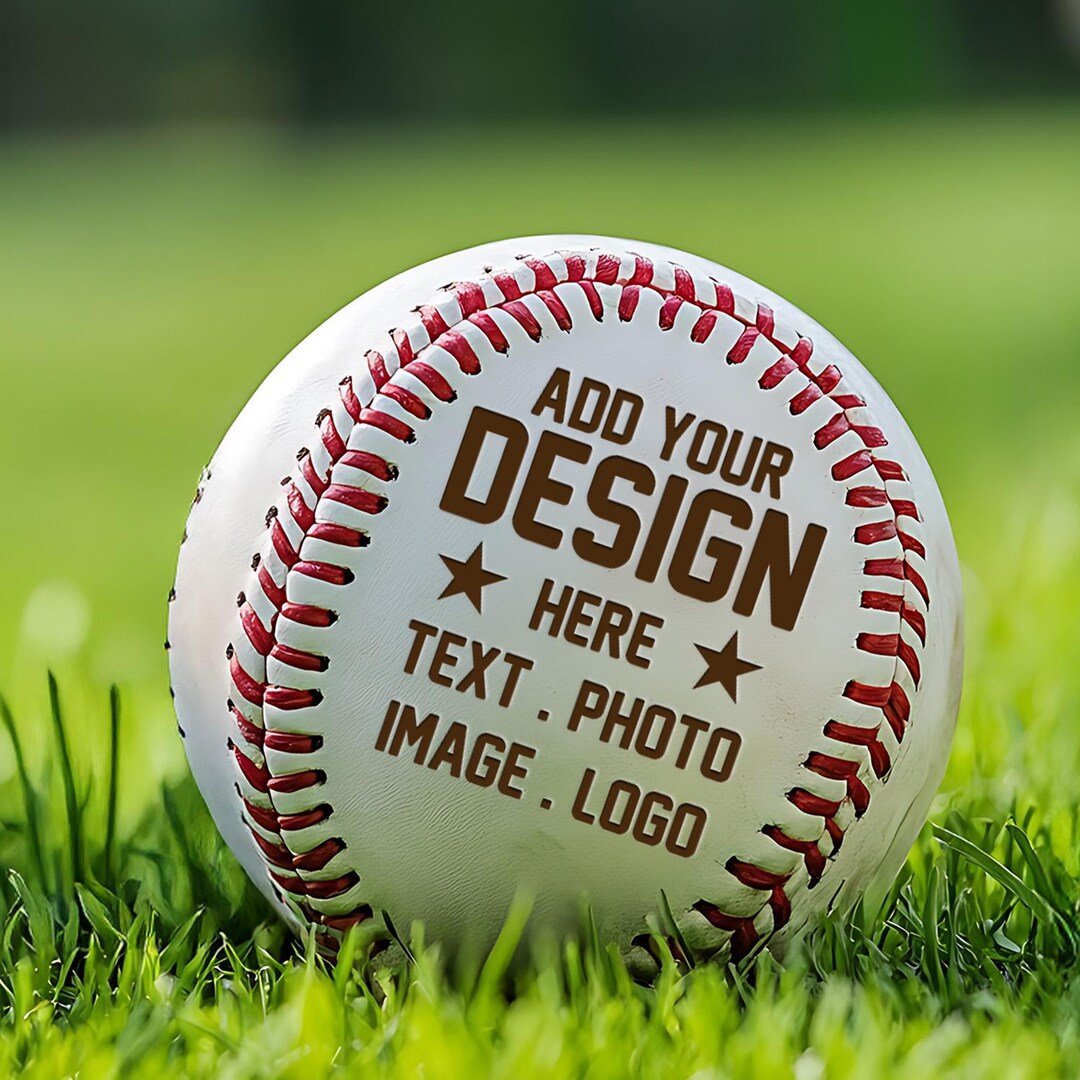 Custom Photo Baseball Gift, Personalized Baseballs, Baseball Gifts ...