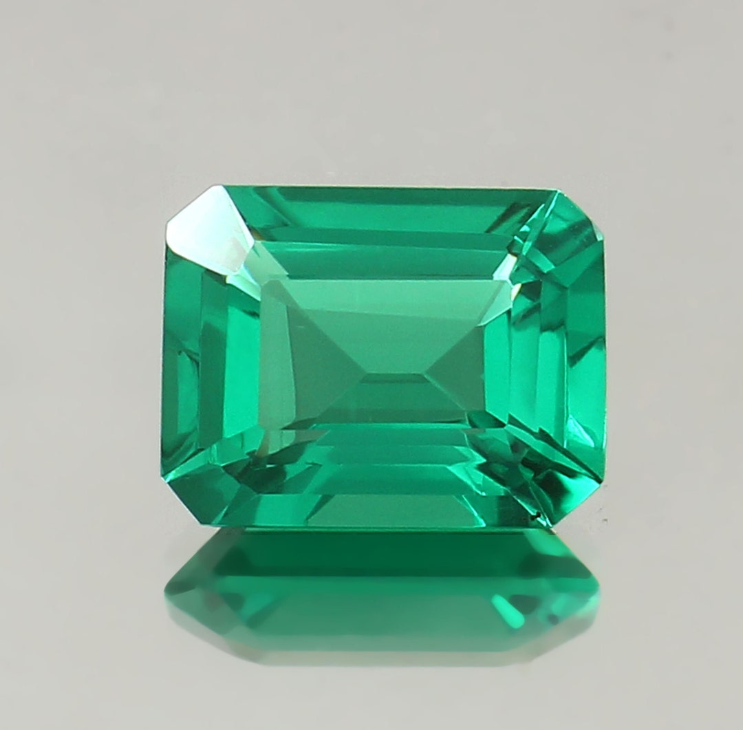AAA Zambian Emerald: Green Octagon Cut Gemstone, 3.80 Ct - Etsy