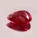 AAA Grade Mozambique Ruby Loose Pear Gemstone Cut, Blood Red Ruby Cut ...