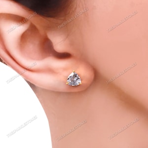 Aquamarine Studs - Etsy