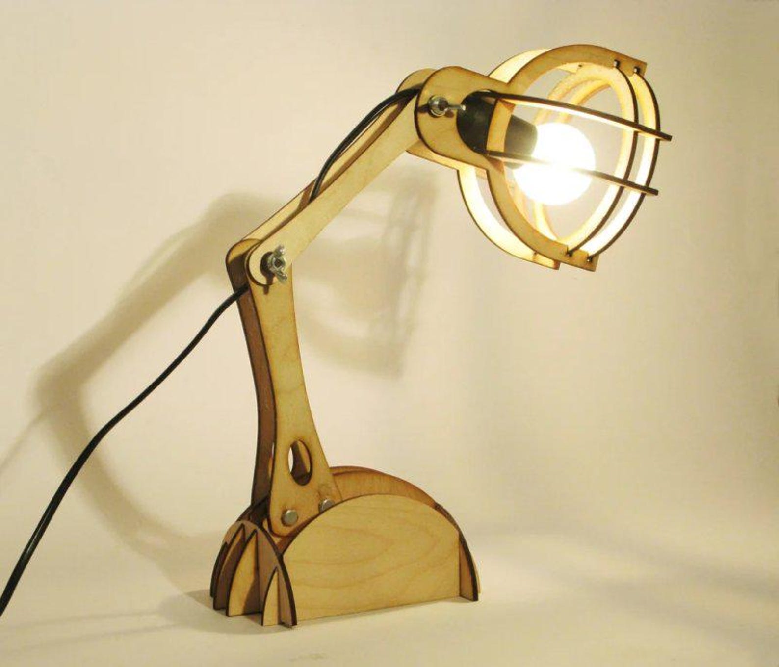 Digital Product - Laser Cut Plywood Lamp - Etsy