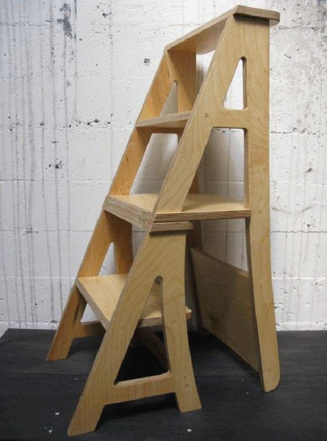 Digital Product - Step Ladder Chair Plans CNC Router Laser DXF File - Etsy
