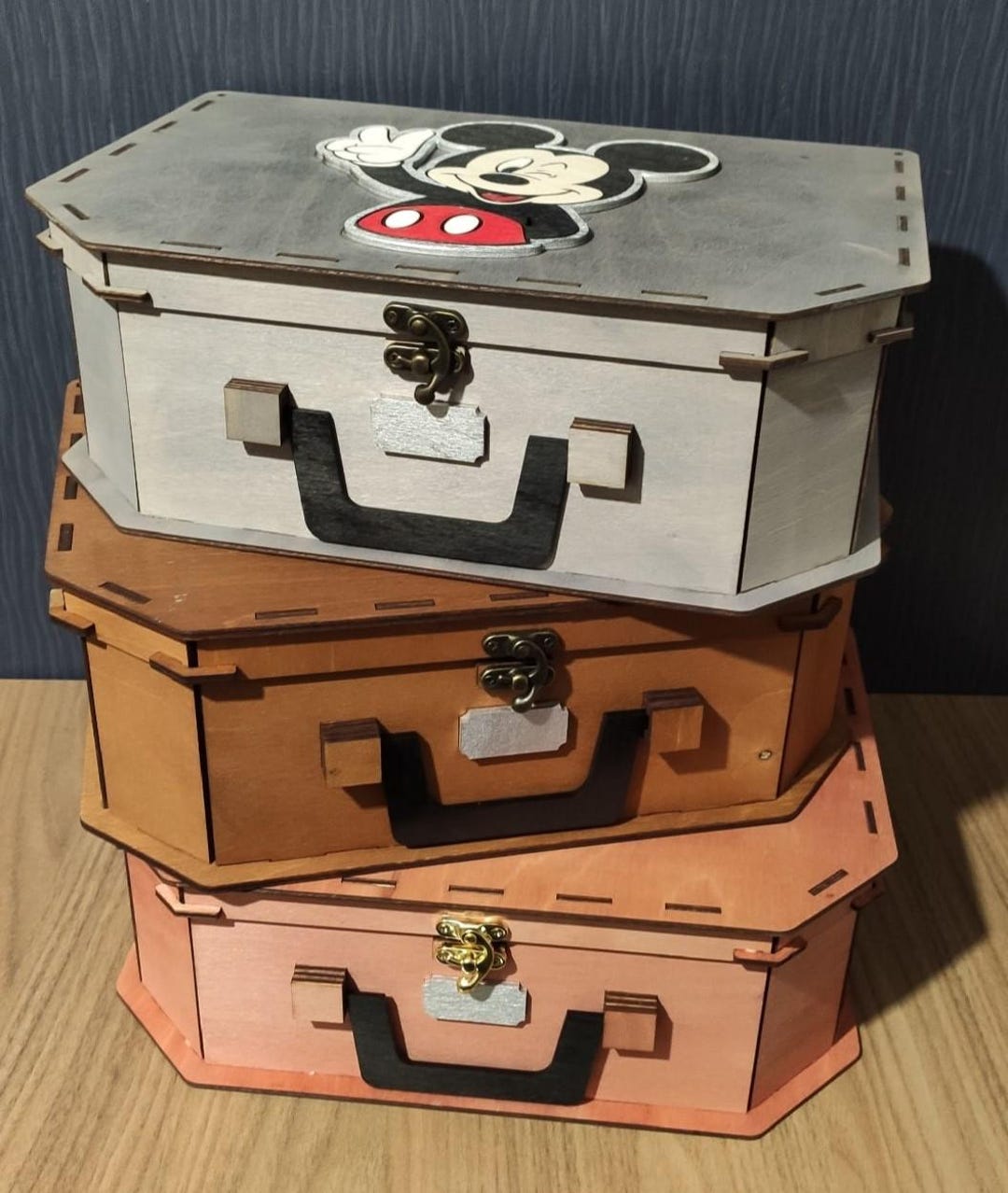Digital Product - Laser Cut Wooden Suitcase Gift Box - Etsy