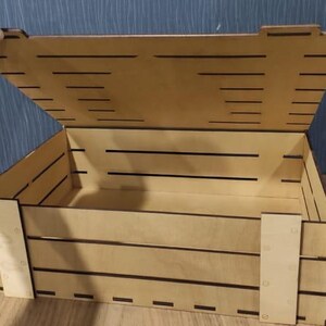 Digital Product - Laser Cut Military Crate Gift Box - Etsy