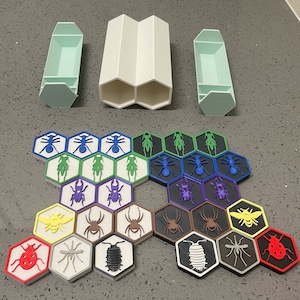 Hive Tabletop Game W/ All Expansions - Custom Colors - Etsy