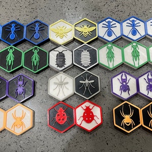 Hive Tabletop Game W/ All Expansions - Custom Colors - Etsy