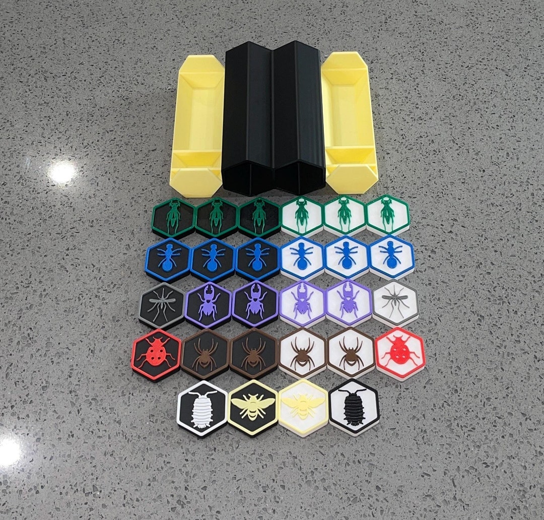 Hive Tabletop Game W/ All Expansions - Custom Colors - Etsy