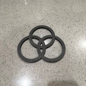 Led Zeppelin Symbols - Wall Decor - 3d Printed - Custom Colors - Etsy