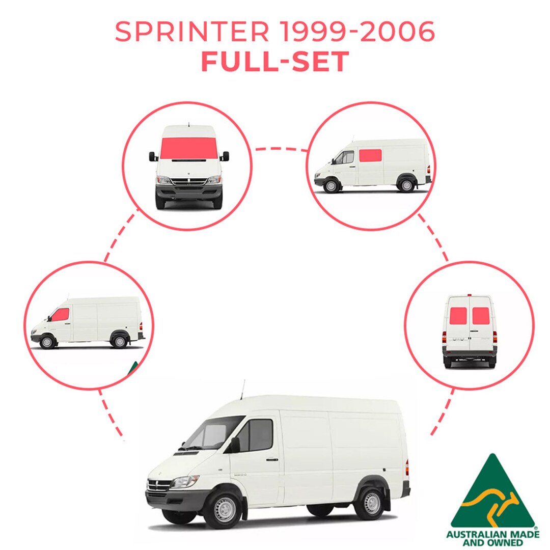 Sprinter 1999-2006 FULL SET Window Covers Aussie Made - Etsy