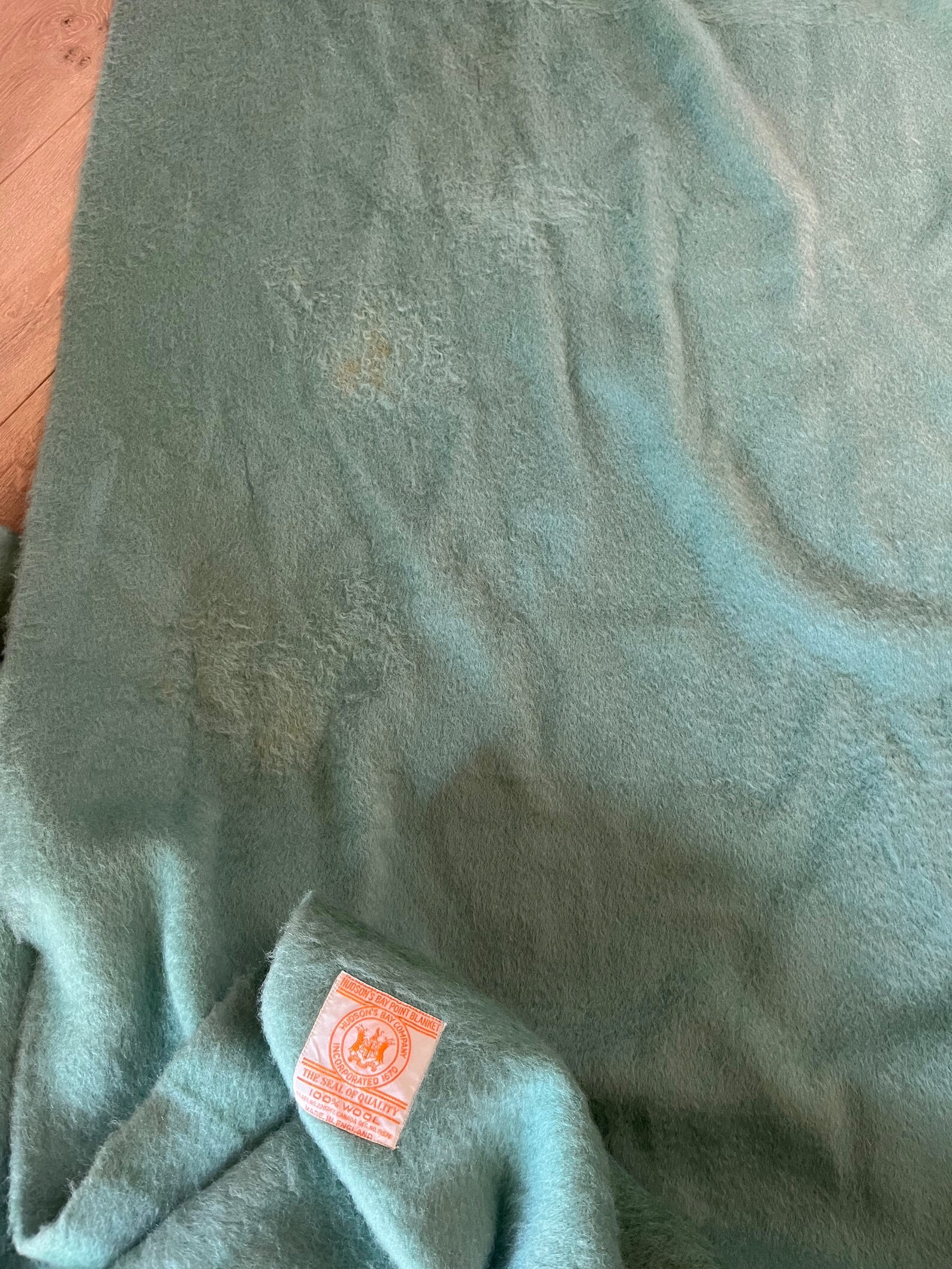 HUDSON BAY POINT Blanket Rare-uncut - Etsy