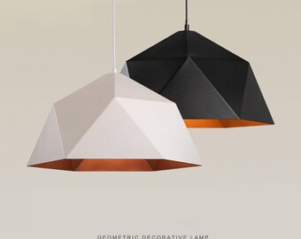 Geometry Pendant Light - Etsy