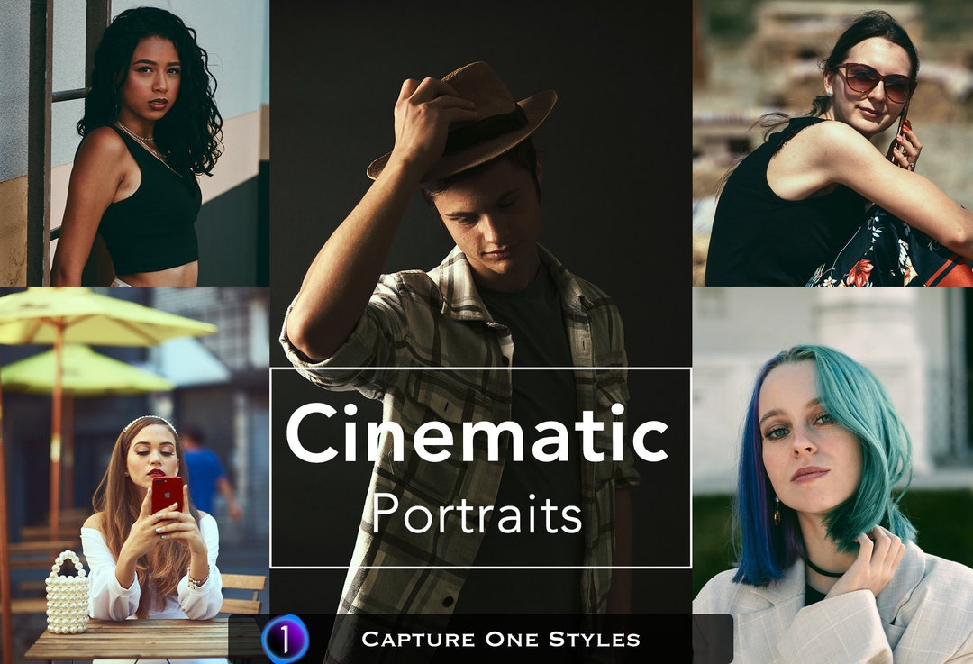 13 Cinematic Capture One Styles Portrait Styles Capture - Etsy