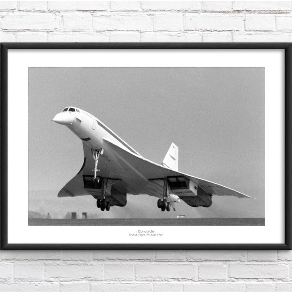 Concorde Poster - Etsy