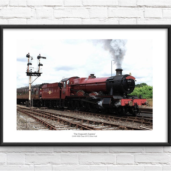Hogwart Express Print - Etsy