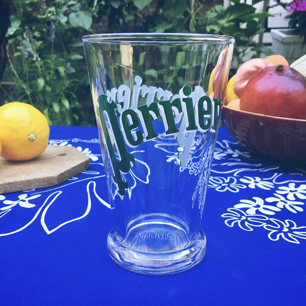 Perrier Water Glasses - Etsy