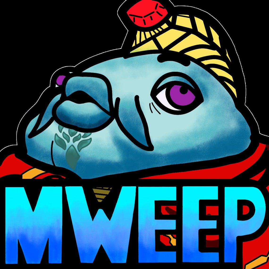 Loz King Zora Mweep Emote - Etsy