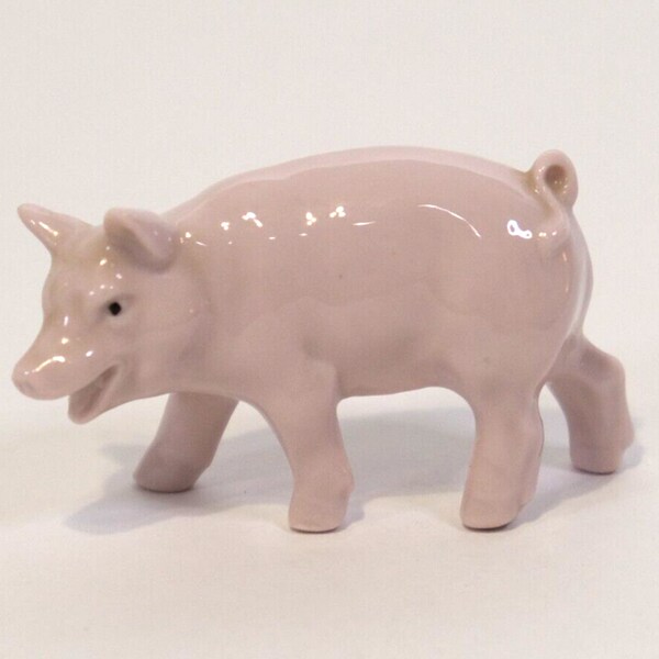 Porcelain Pig - Etsy