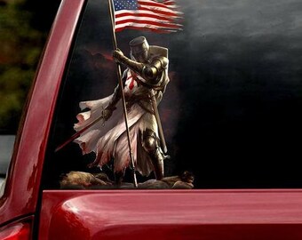 Templar Car Decal - Etsy