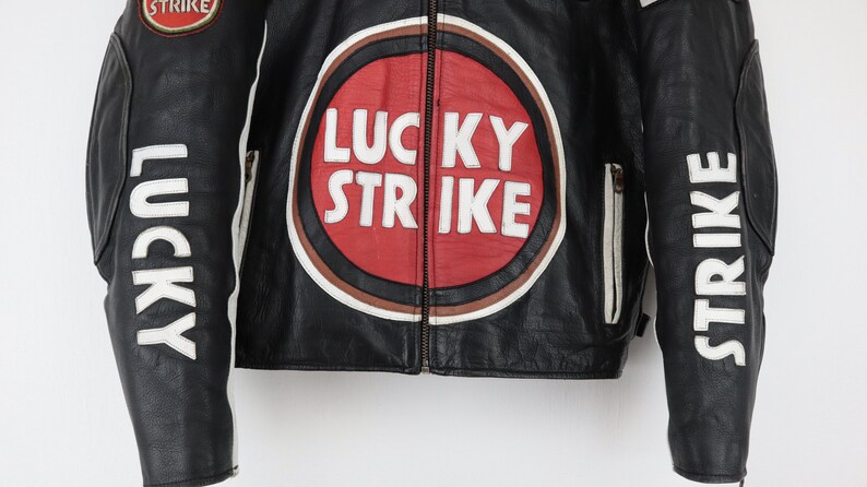 SUPERRARE 80s RACING JACKET Lucky Strike - Etsy.de