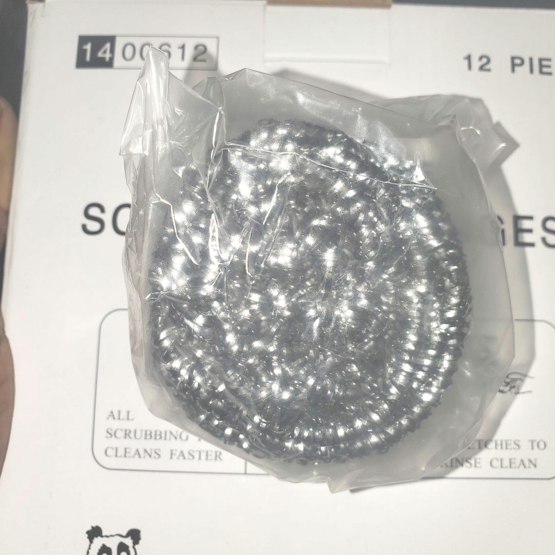 Heavy-duty Stainless Steel Scouring Sponges - Etsy
