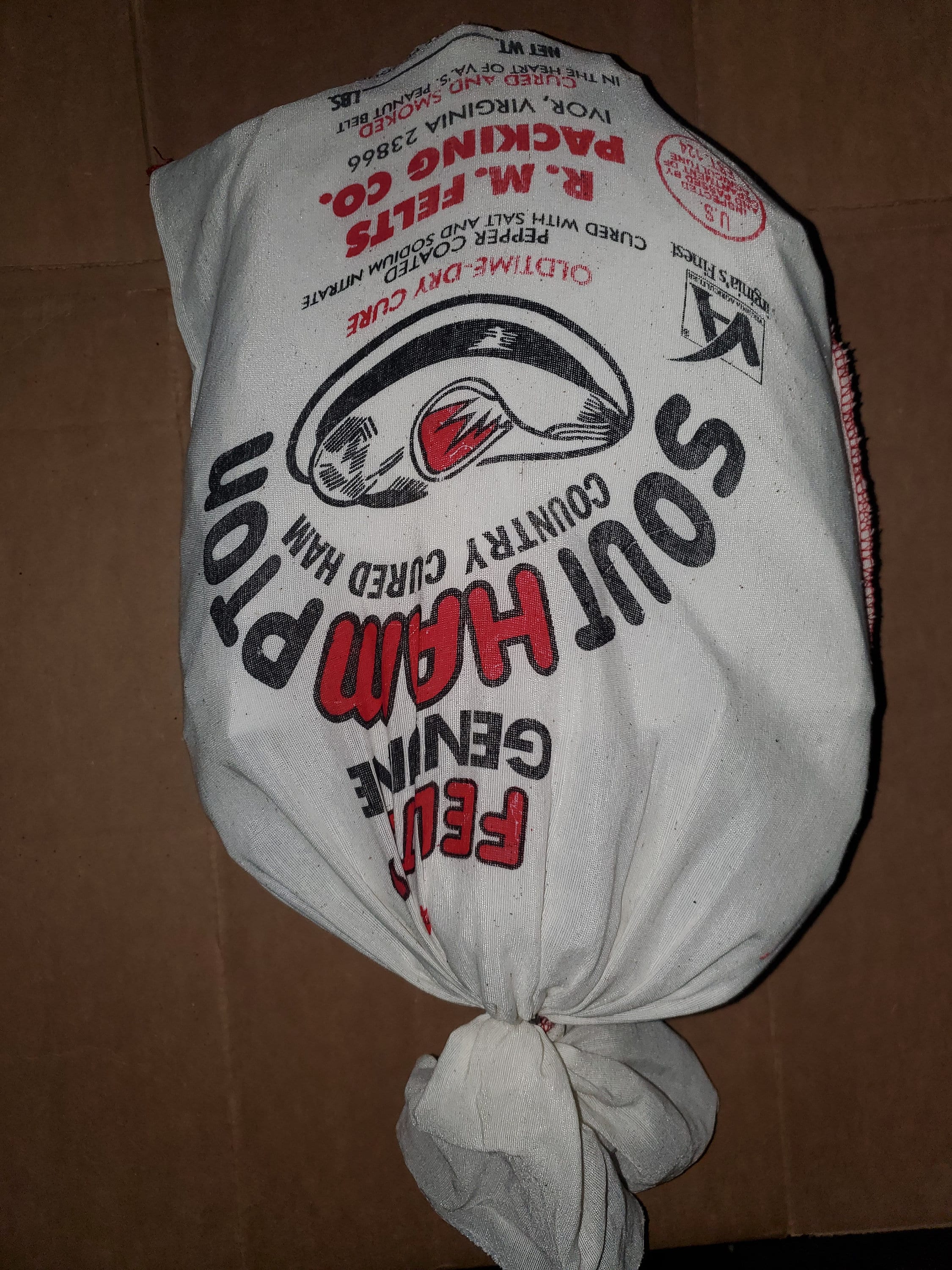 Pork Sout Ham Pton Country Cured Ham Felt's Genuine 10 Lb and up Buy 3 ...