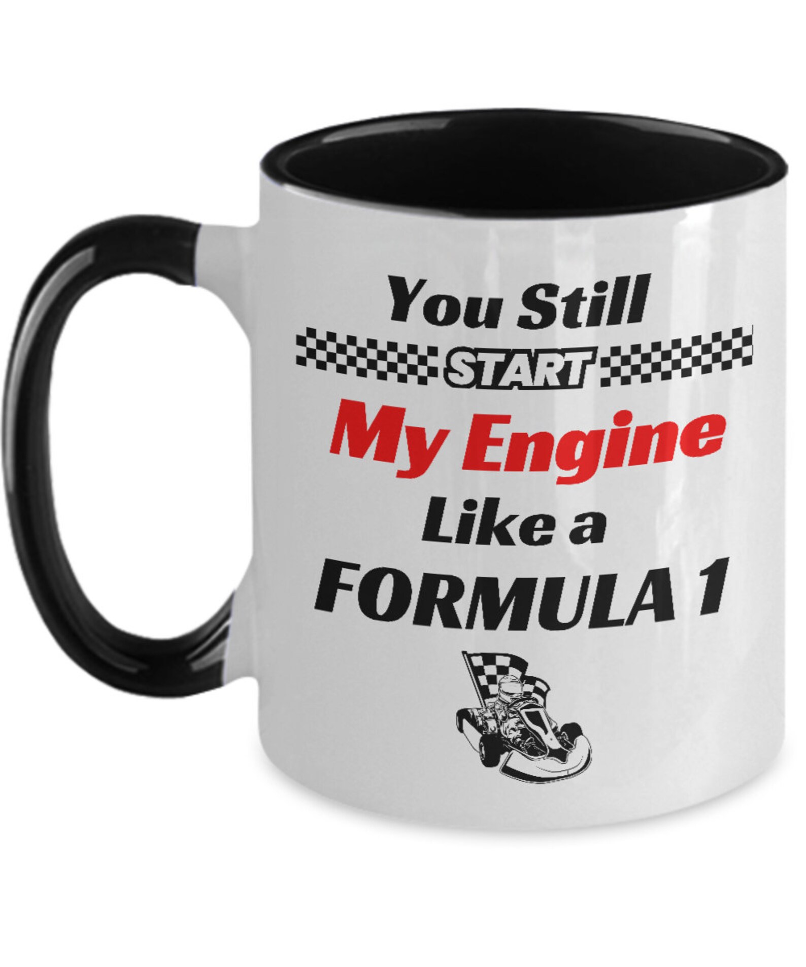 Funny Formula 1 Coffee Mug for Him, Formula 1 Valentines Gift for ...