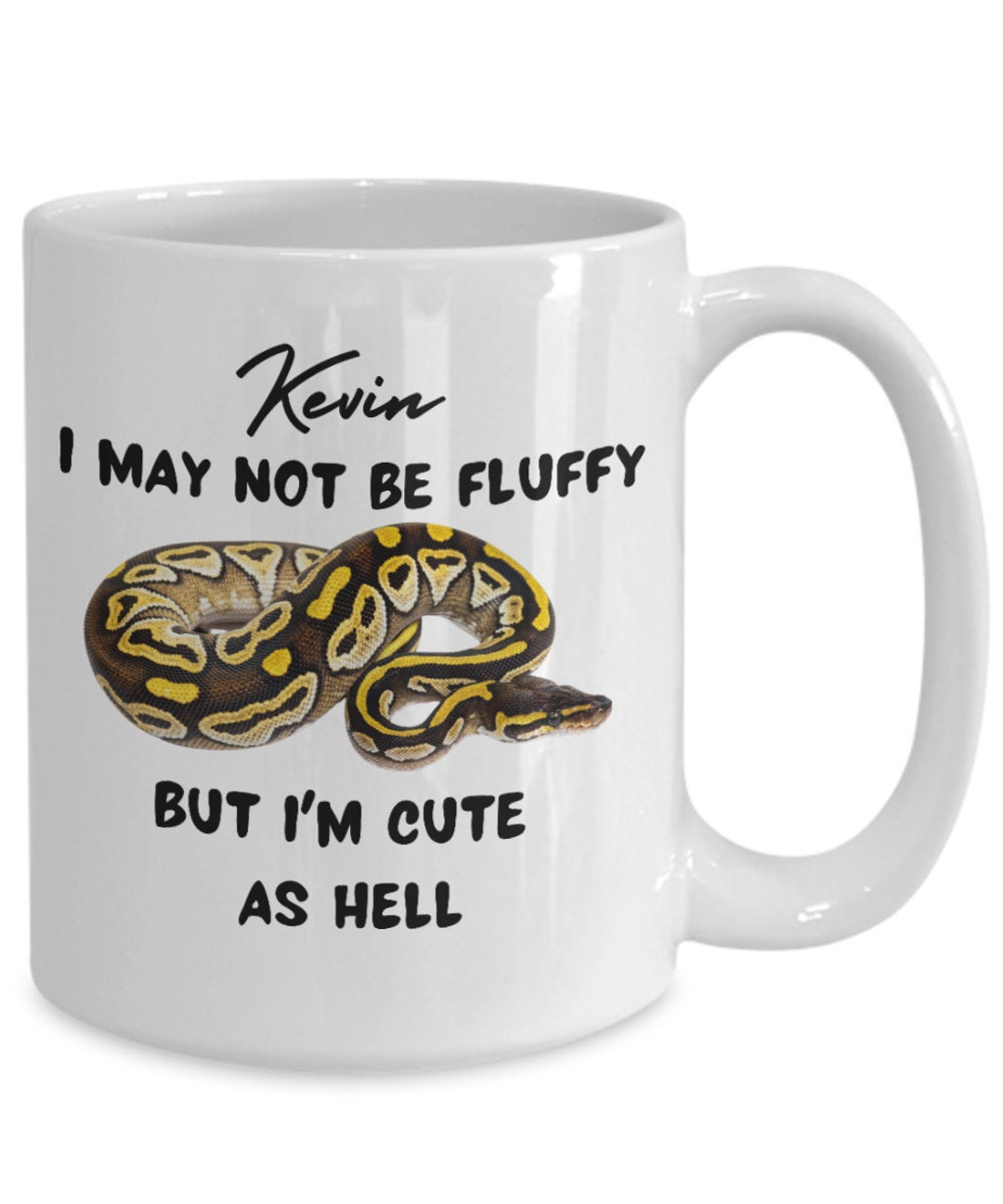 Ball Python Mug Personalized, Ball Python Mug, Funny Ball Python Gift ...