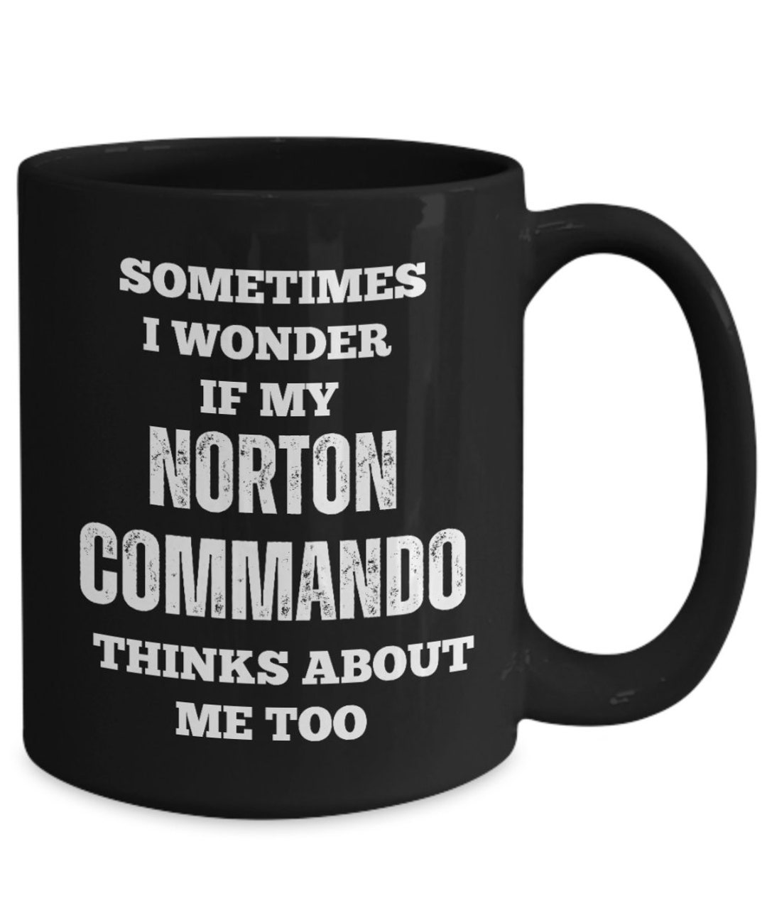 Norton Commando Coffee Mug - Norton Motorbike Gifts for Men - Norton ...