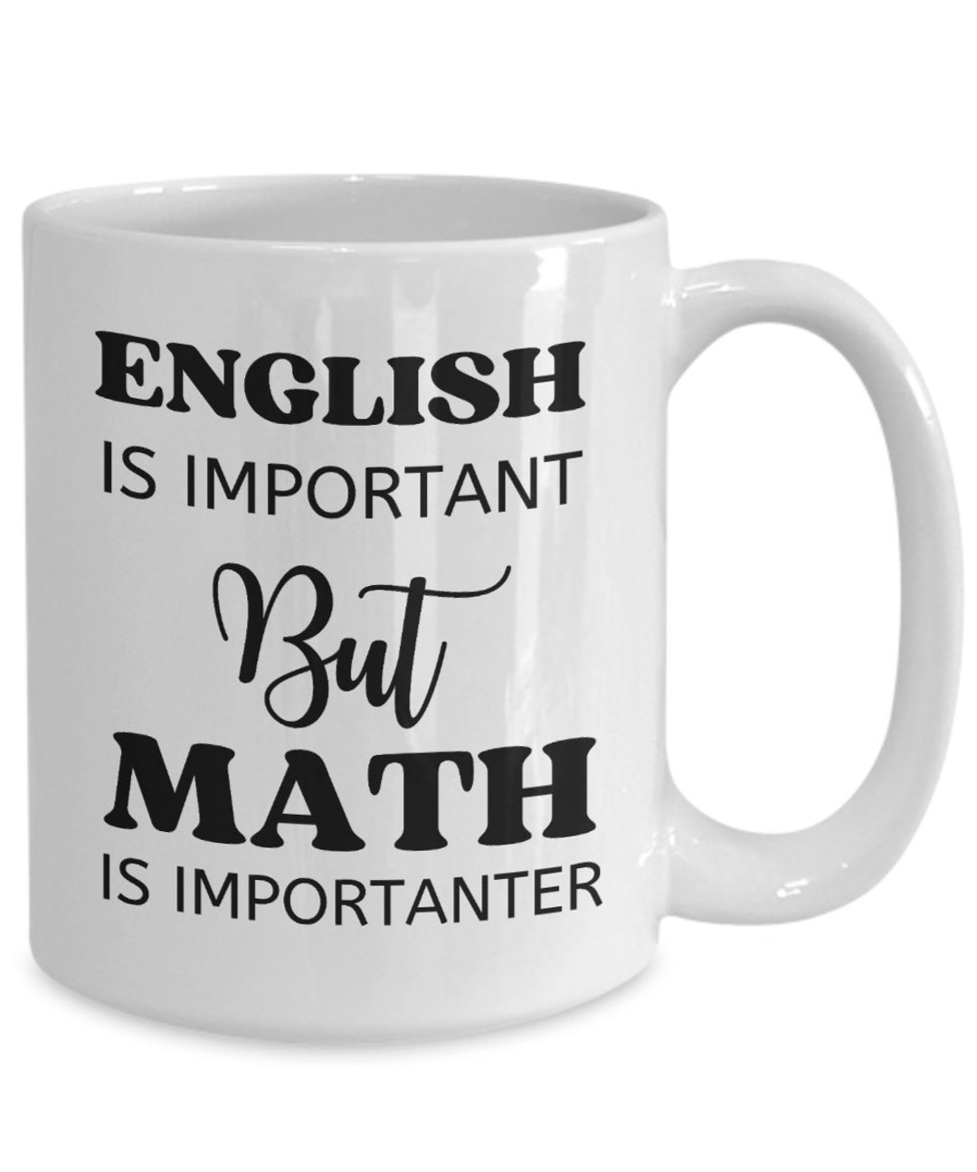 Funny Math Teacher Mug - Funny Math Mug - Gift for Math Teacher - Math ...