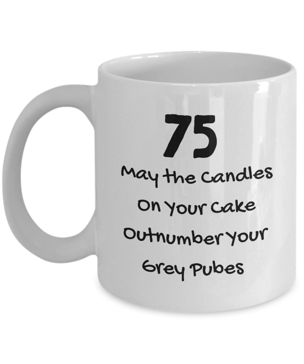 Male 75th Birthday Gift, Male 75th Birthday Gift Ideas, Funny 75th ...