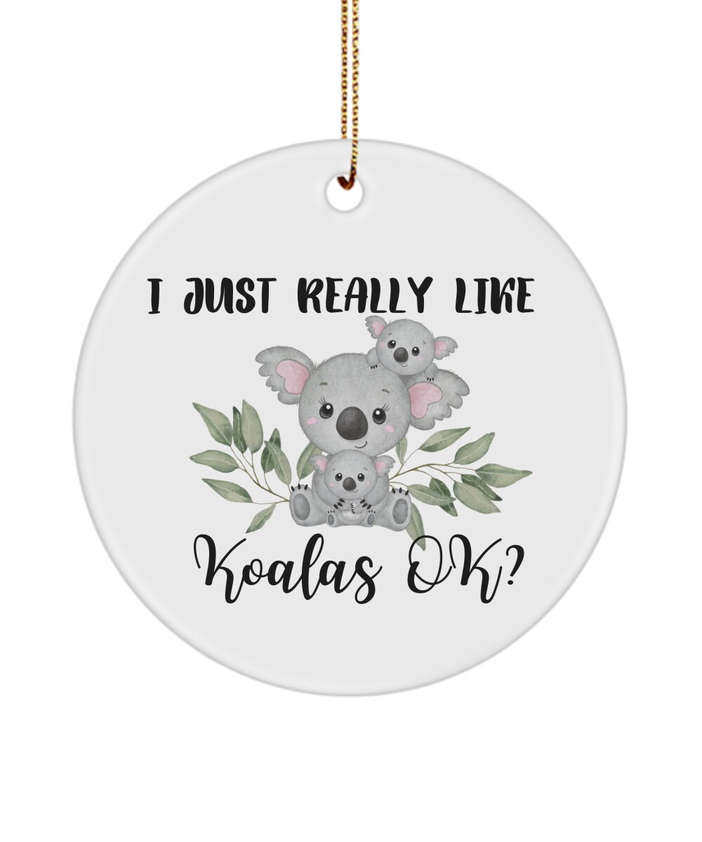 Koala Ornament Koala Gifts Koala Gifts for Girls Koala - Etsy